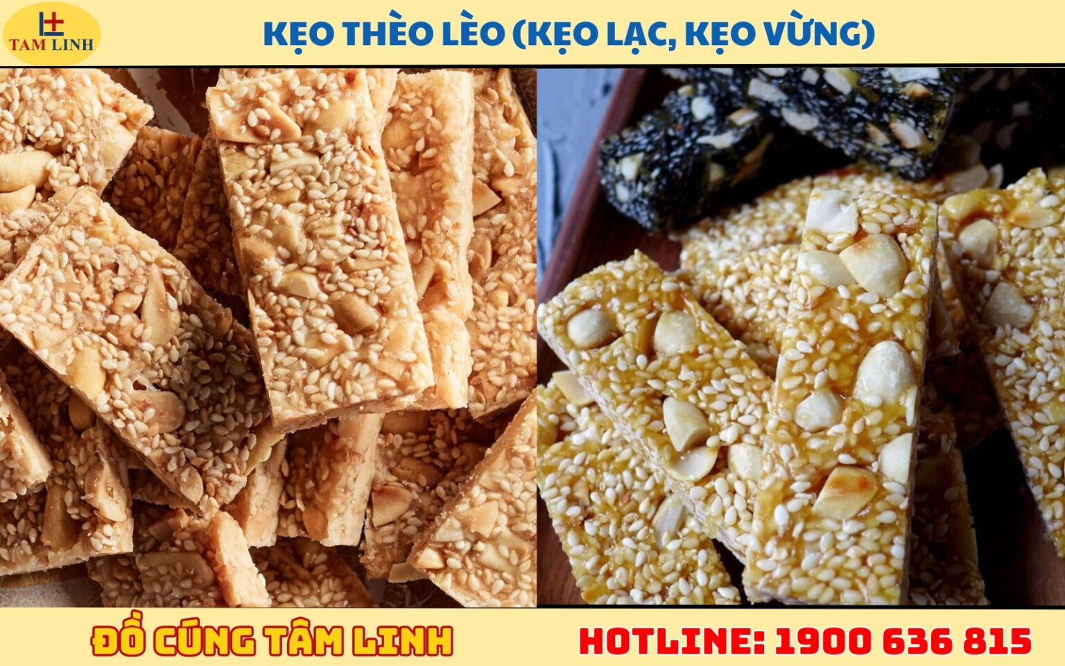 Bánh kẹo cúng ông Táo: Thèo Lèo, Bánh Tổ hút TÀI LỘC