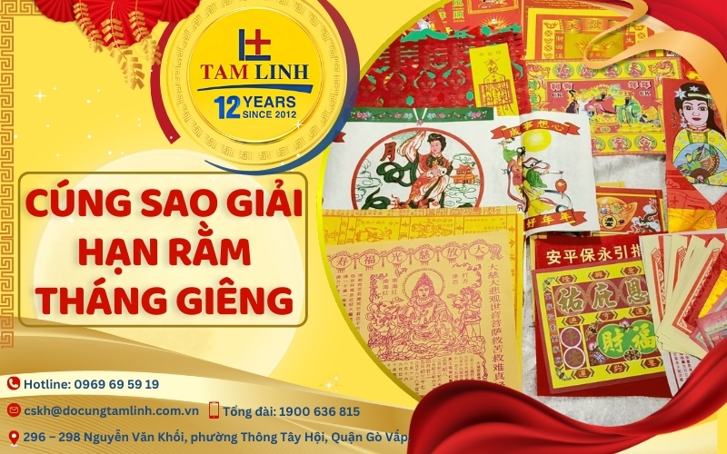 Cúng sao giải hạn Rằm tháng Giêng tại nhà CHI TIẾT